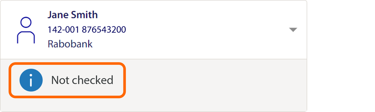 Confirmation of Payee