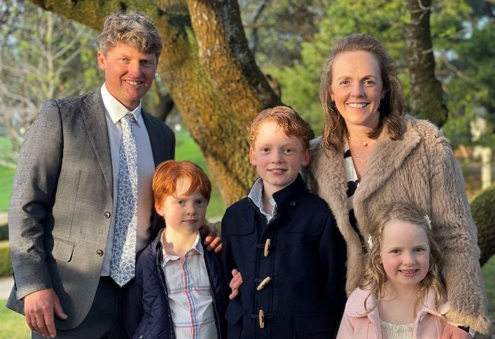 The glass is half full on the Rigney’s Tasmanian dairy