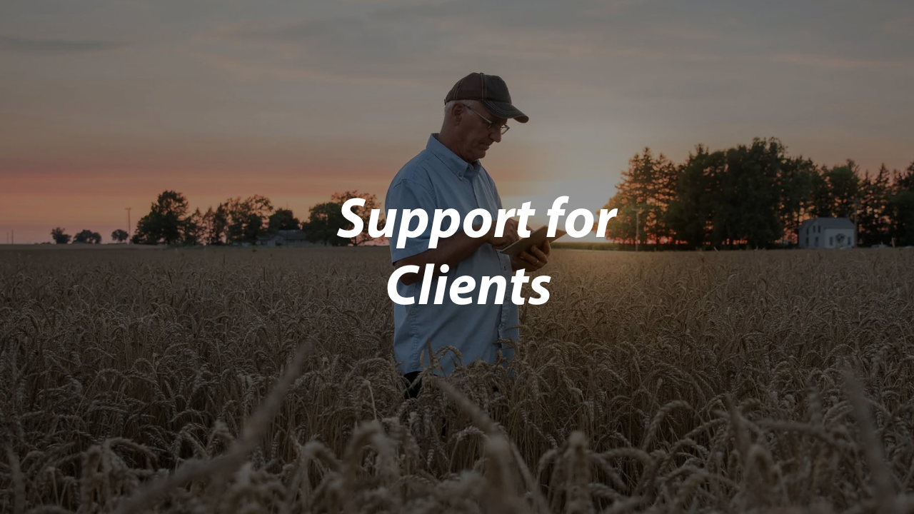 Support for Clients